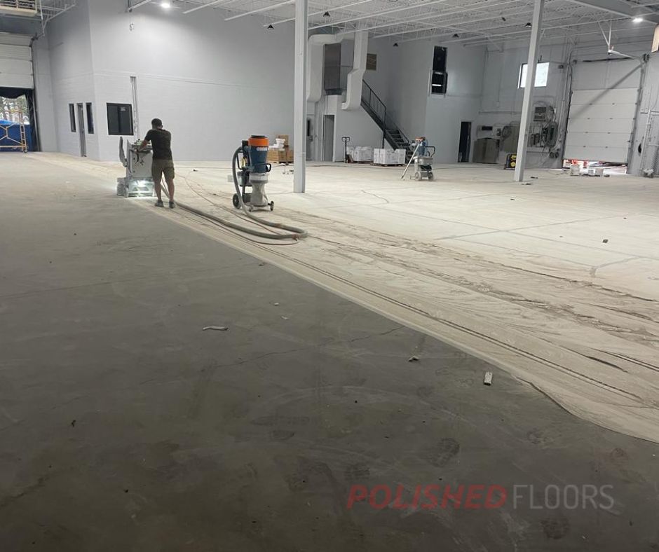 Epoxy Flooring with Anti Slip in Brampton | Concrete Polishing